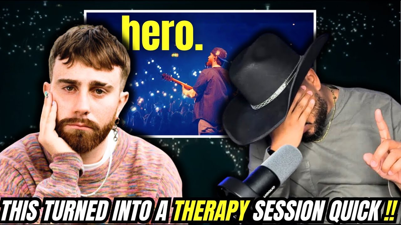 My FIRST TIME REACTION | Sam Tompkins - HERO | Live from Hammersmith ...