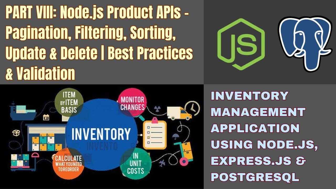 How to create api in express js | Node.js Product APIs | pagination in ...