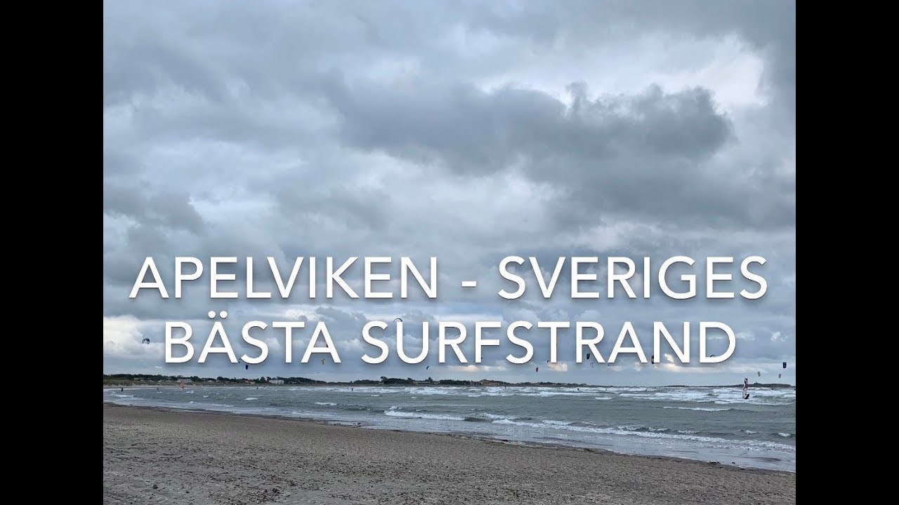 Apelviken - Sveriges bästa Surfstrand - YouTube