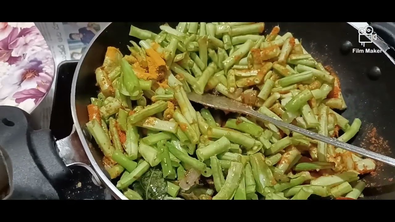 Barbati fry//Long beans fry 😋 😍....homemade - YouTube