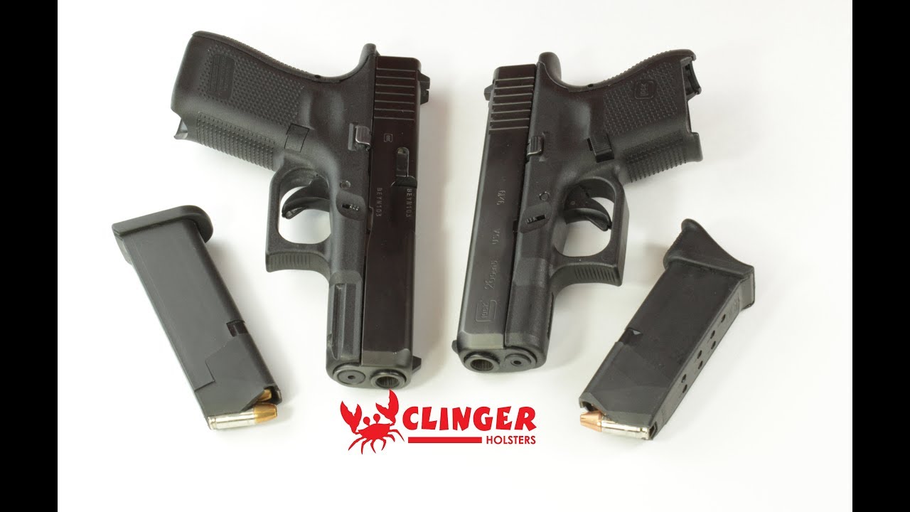 Glock 19 VS Glock 26 - YouTube