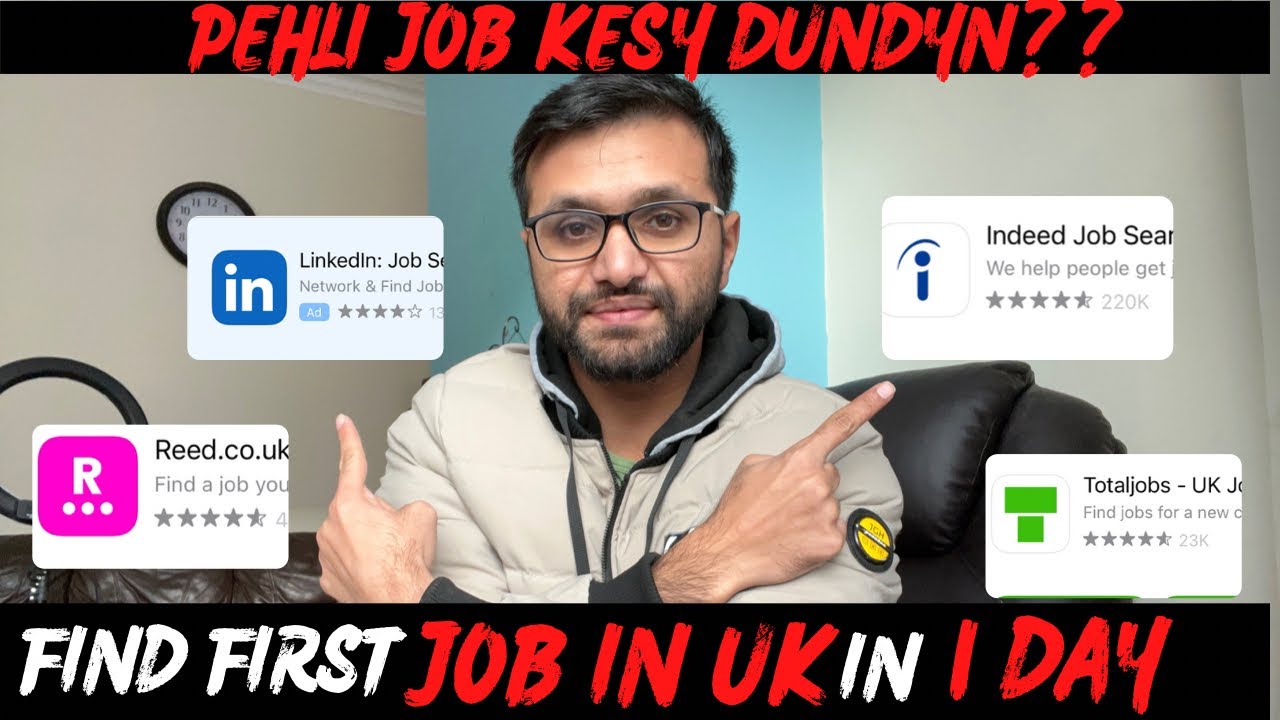 How students find first job in Uk | 4 job search apps for UK | indeed ...