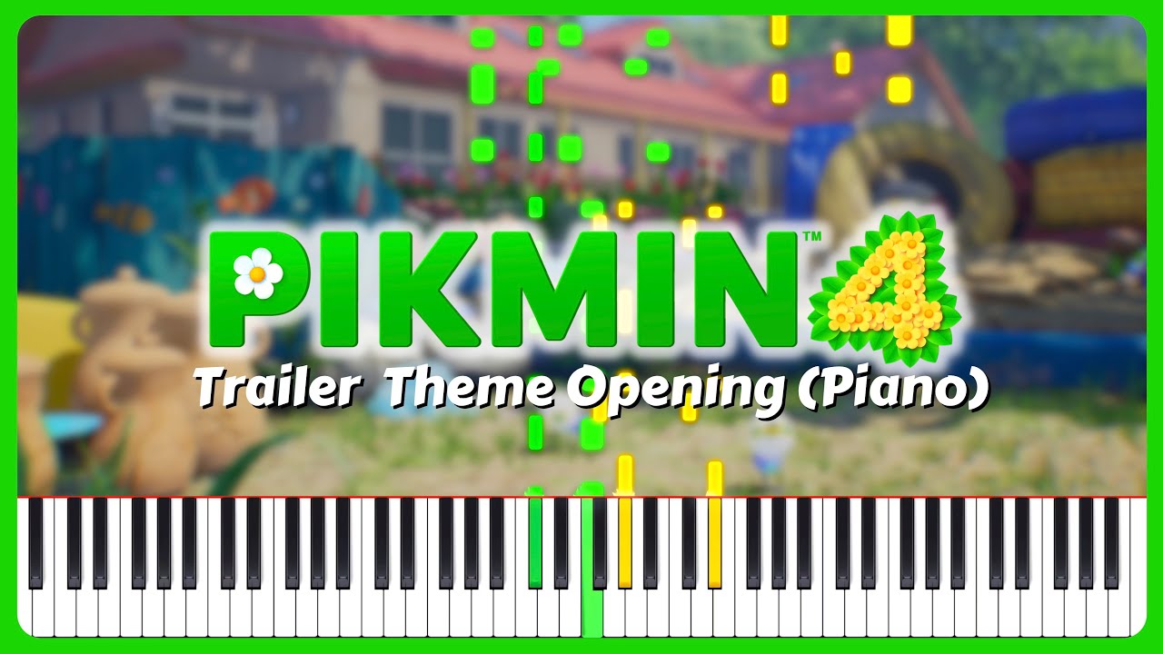 Trailer Theme Opening ~ Pikmin 4 | Piano Cover - YouTube