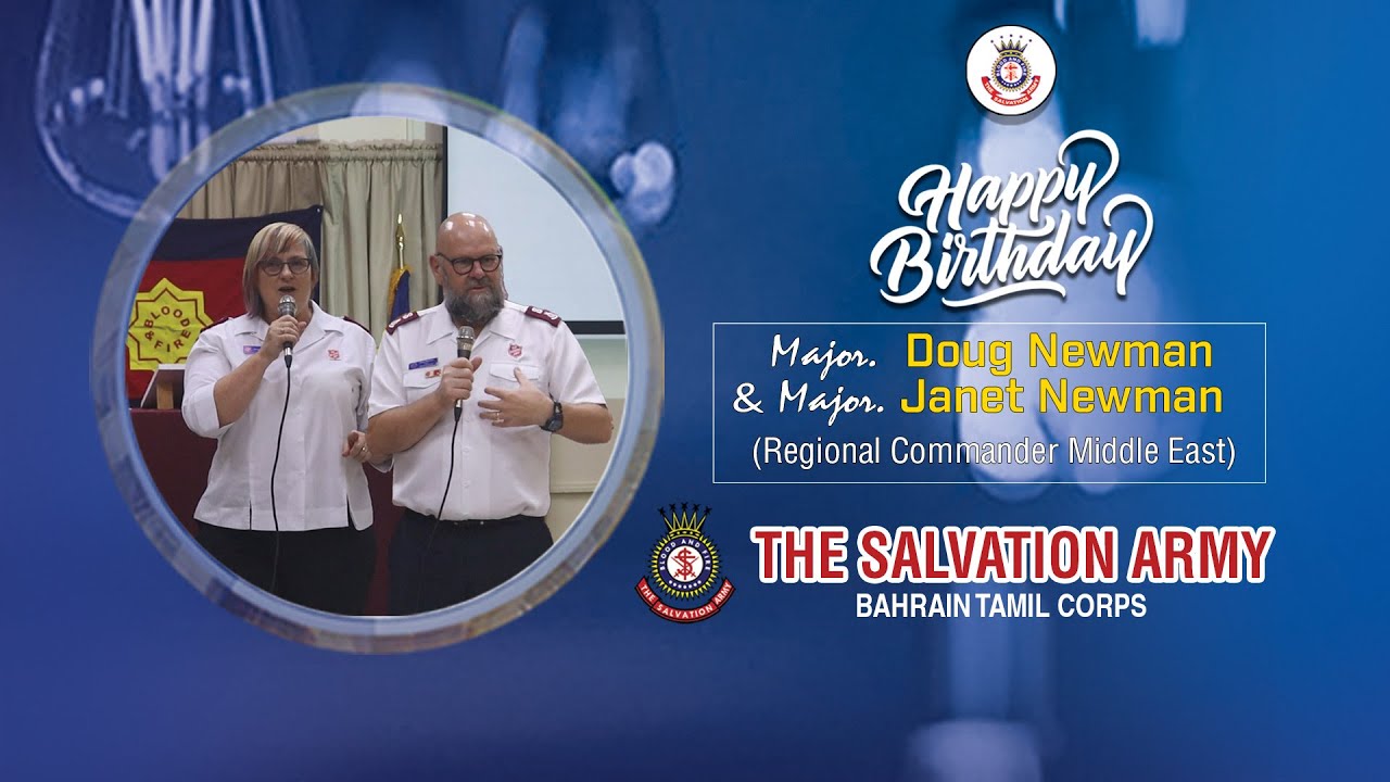 Birthday Wishes to Our Regional Commanders Major Doug Newman & Major ...