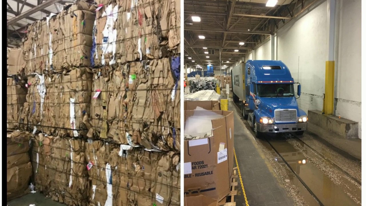 Take a Tour of the Texas Recycling Plant in Dallas, Texas - YouTube