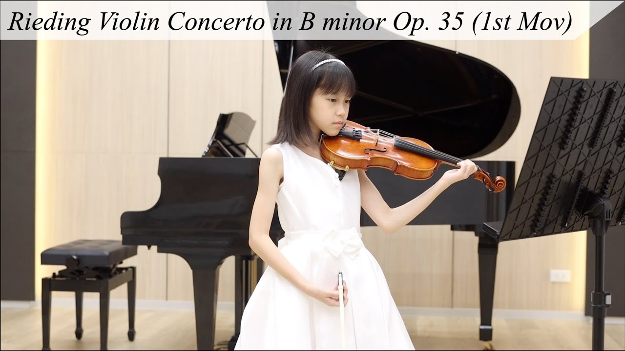 Rieding Violin Concerto in B minor Op. 35 (1st Mov) | Arya ...