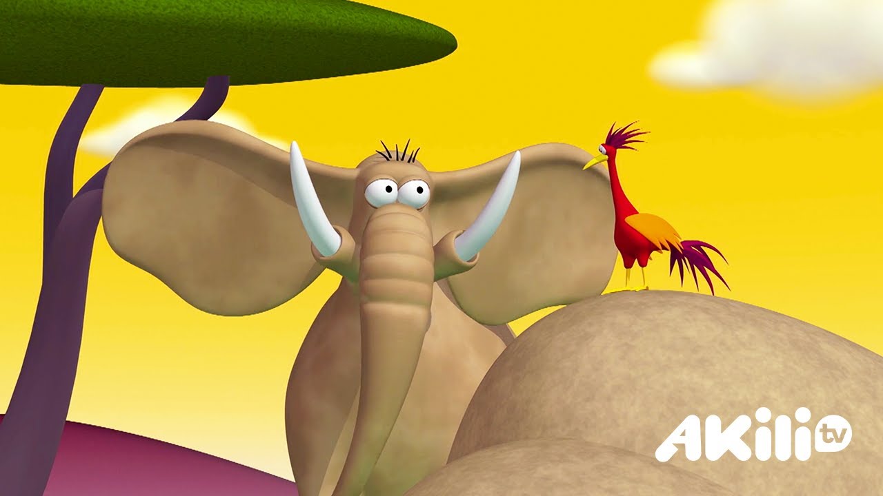 Gazoon | When Elephants Try Yoga!🐘😂 | Akili TV - YouTube
