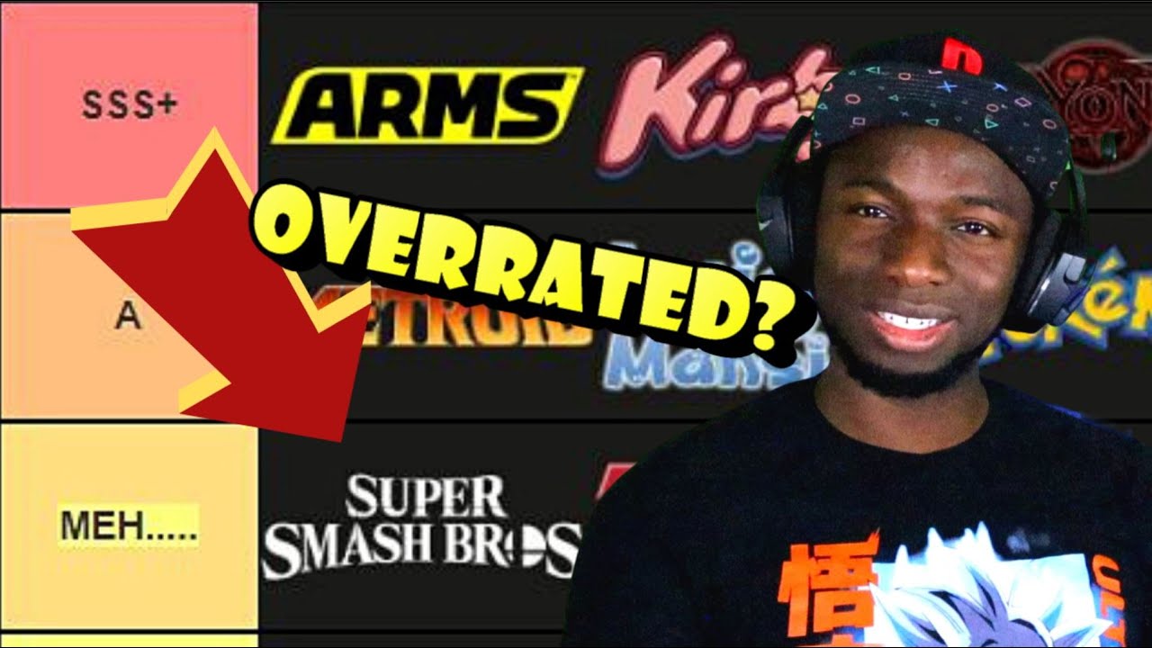 NINTENDO FRANCHISE TIER LIST!! | EVERY NINTENDO FRANCHISE RANKED! - YouTube