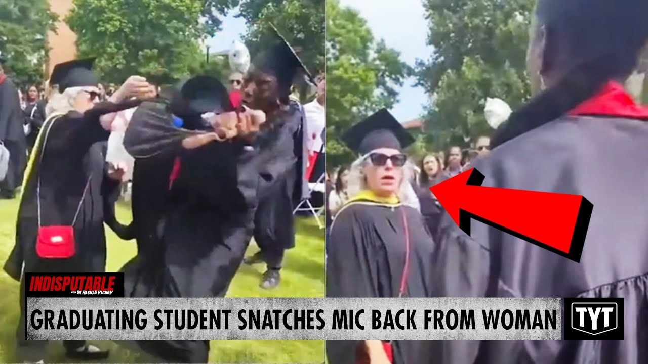 Graduating Student DROPS MIC On Woman Who Ruined Her Moment - YouTube