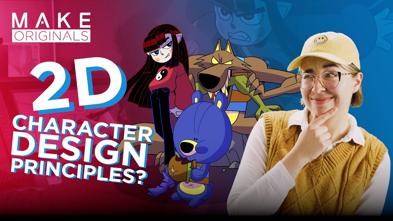 2D Character Design Principles | BTS | MAKE Originals - YouTube