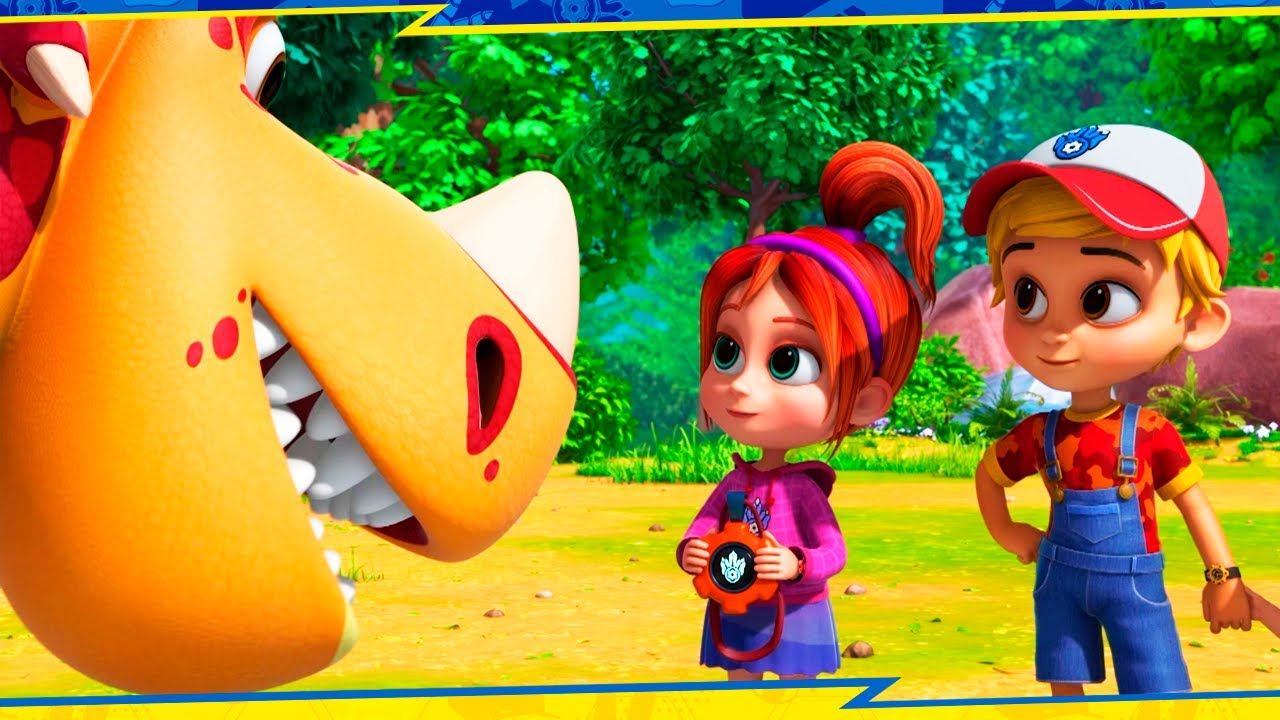 TURBOSARIOS🦖 Una aventura con salvación / Dibujos animados para niños ...