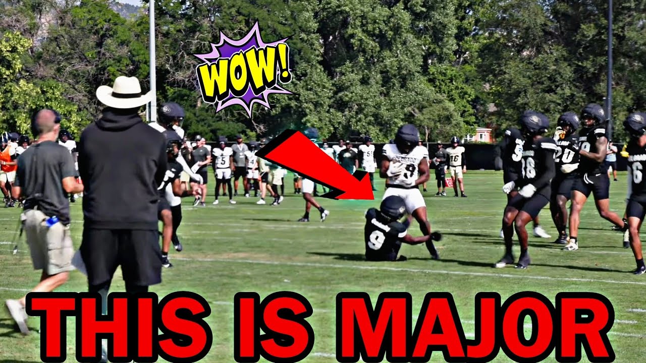 🚨 TRUCKED HIM! Colorado RB Micah Welch Ran Over Safety In Front Of ...
