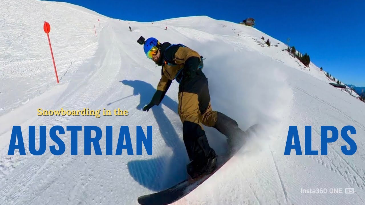 Snowboarding trip to the austrian alps part 1/2 - YouTube