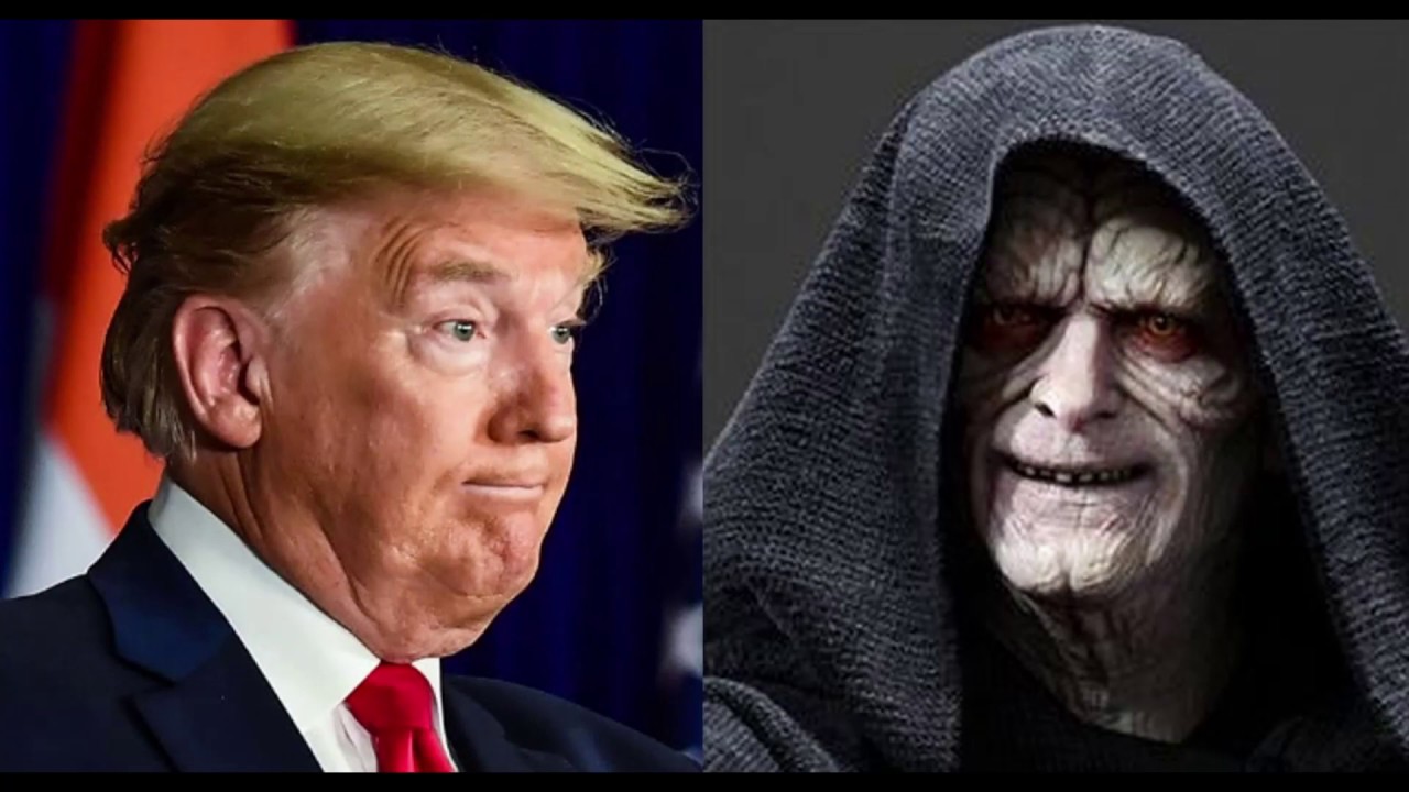Trump is a miserable Sith lord, Darth Trumpious - YouTube