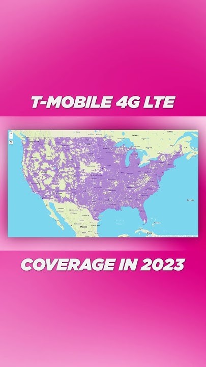 T-Mobile 4G Coverage Map in 2023 #shorts - YouTube