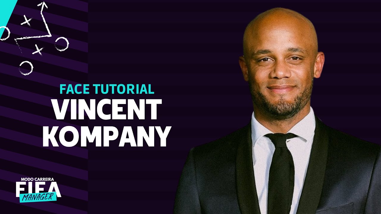 VINCENT KOMPANY FIFA 23 - FACE TUTORIAL - YouTube