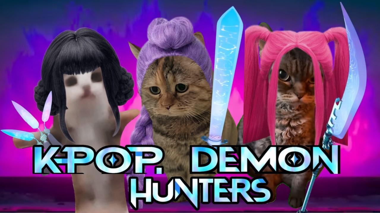 KPOP DEMON HUNTERS , episodio completo (meme de gatos) - YouTube