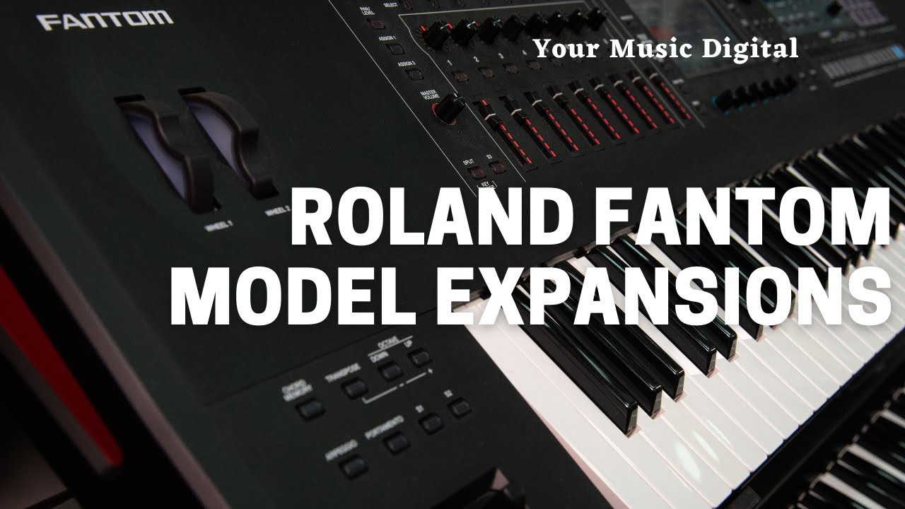 Roland Fantom Expansion Pack con Gabriele - YouTube