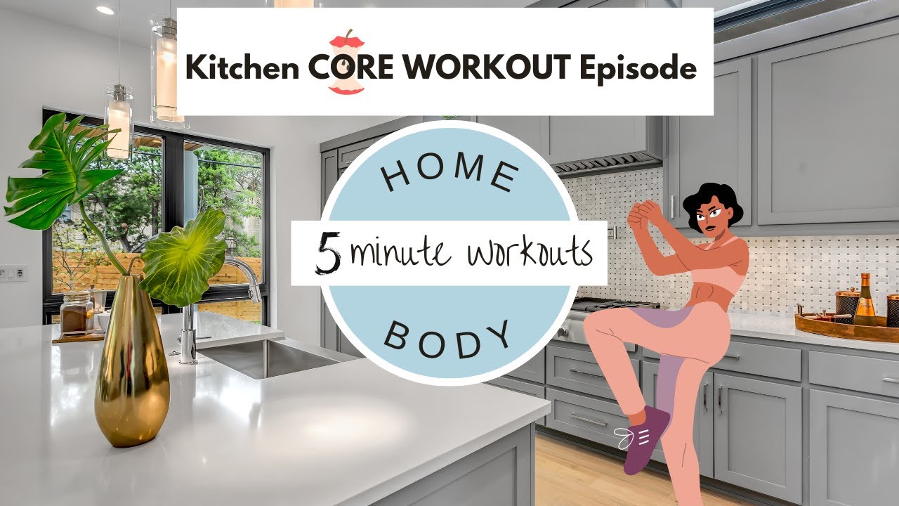 Kitchen Core Workout - YouTube