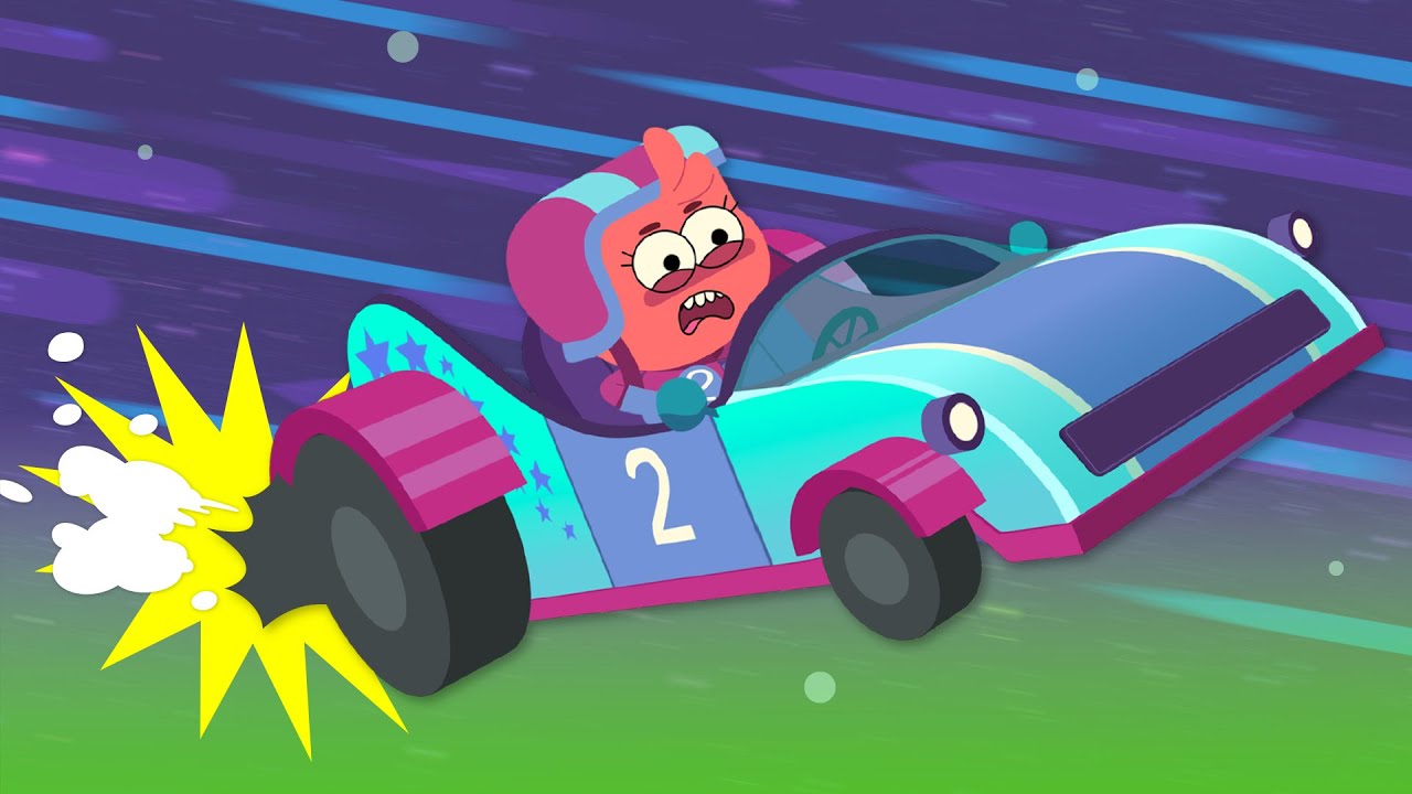 Throttle Up | Pit Stop | Auto Racing Cartoon - YouTube