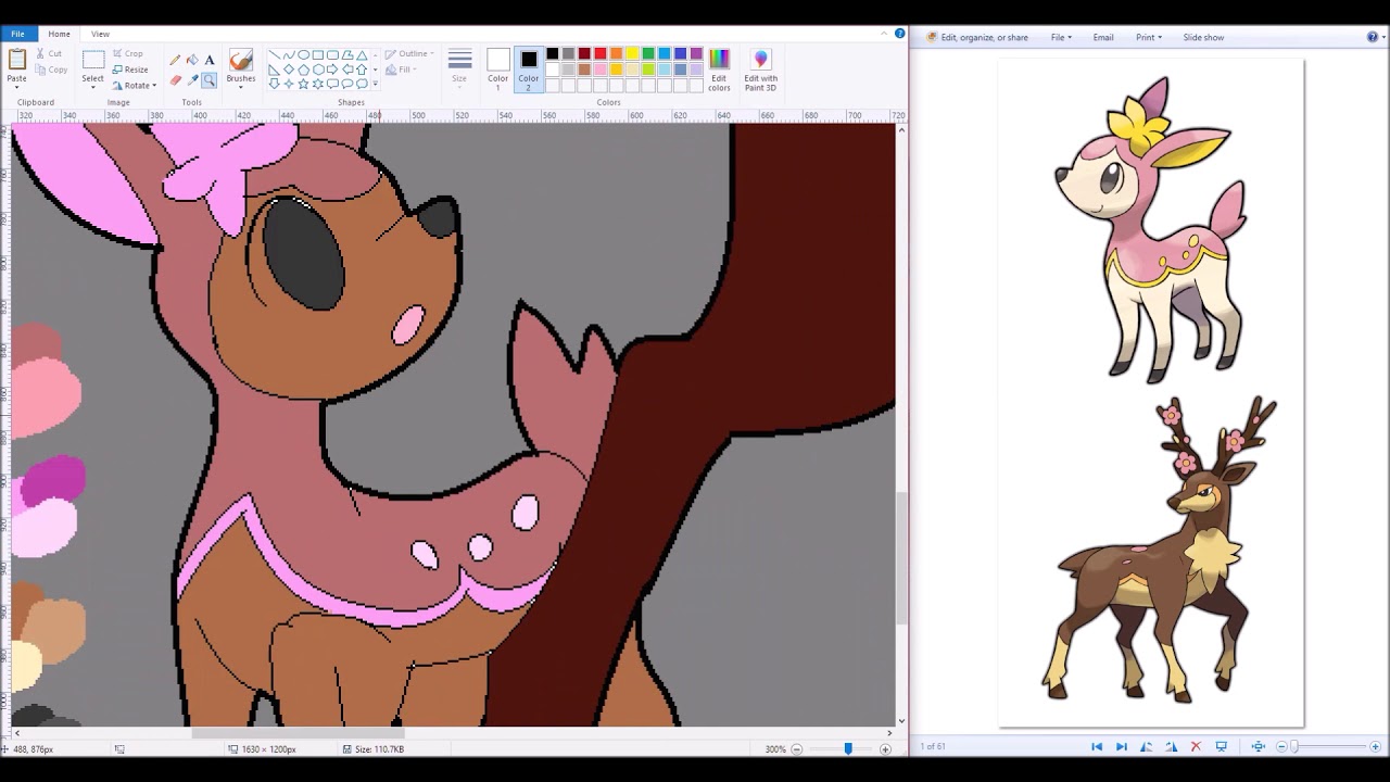 RR🗺️EVOLUTION! Shiny Deerling and Sawsbuck (Spring) [Speedpaint] - YouTube