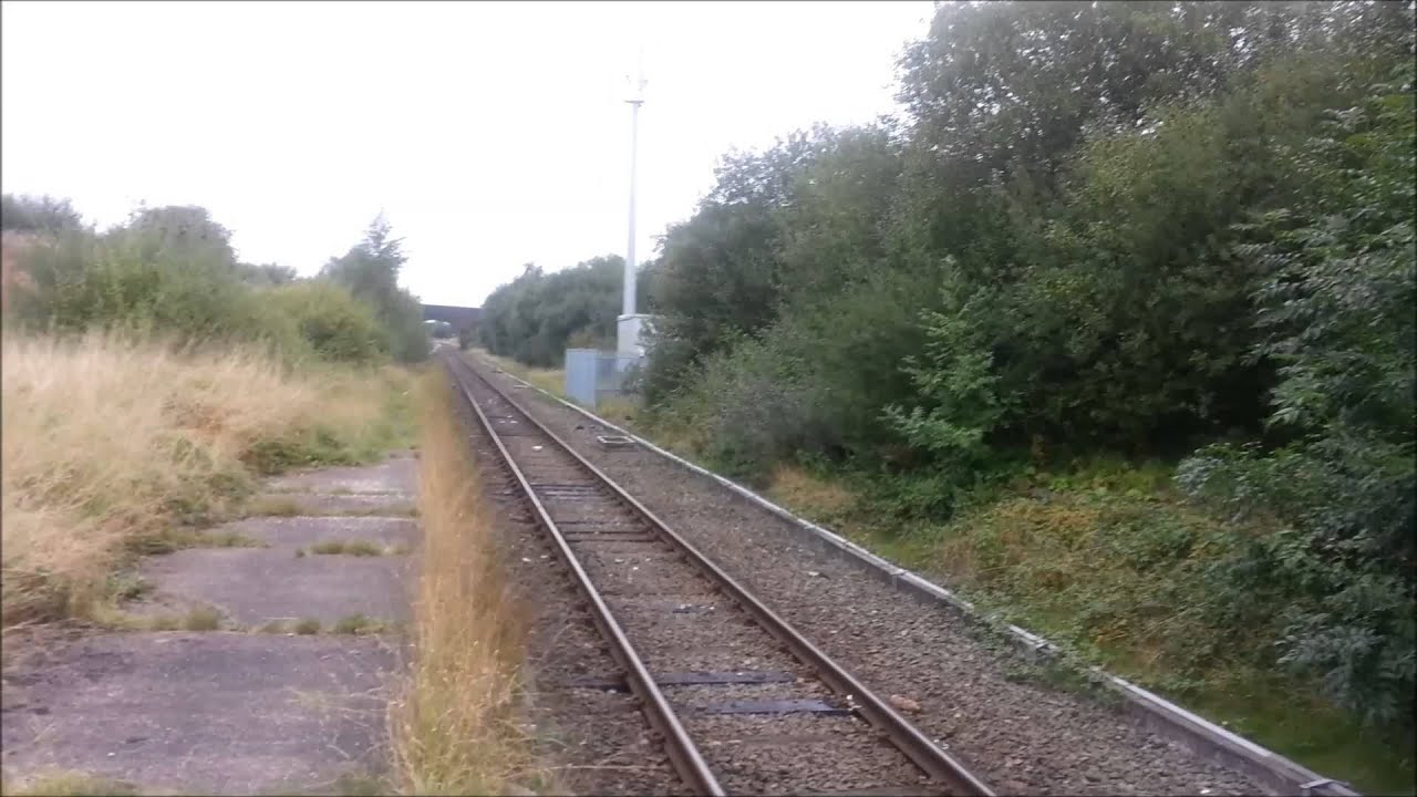 Denton Railway Station.Ghost Station only 30 passengers a year - YouTube