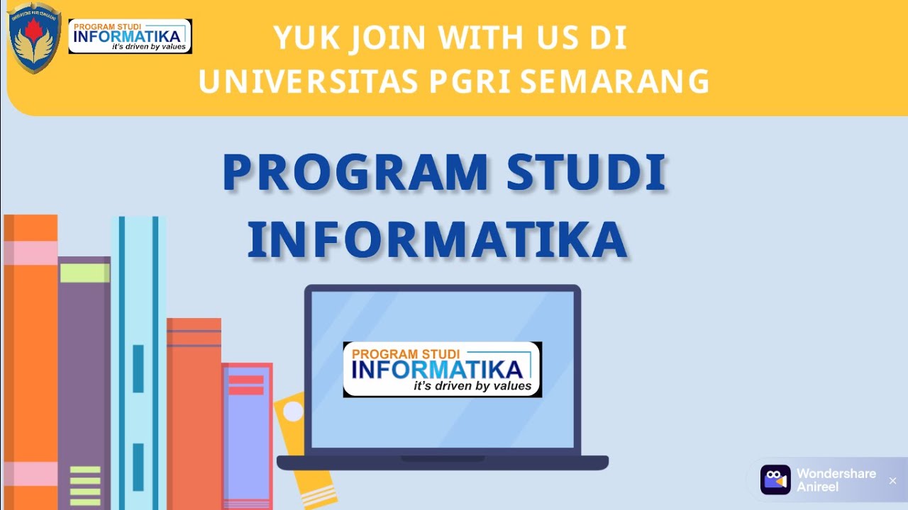 Motion Graphics PMB Informatika Universitas PGRI Semarang - YouTube