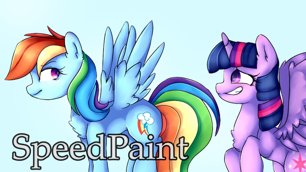 [SpeedPaint] You are slow - mlp - YouTube