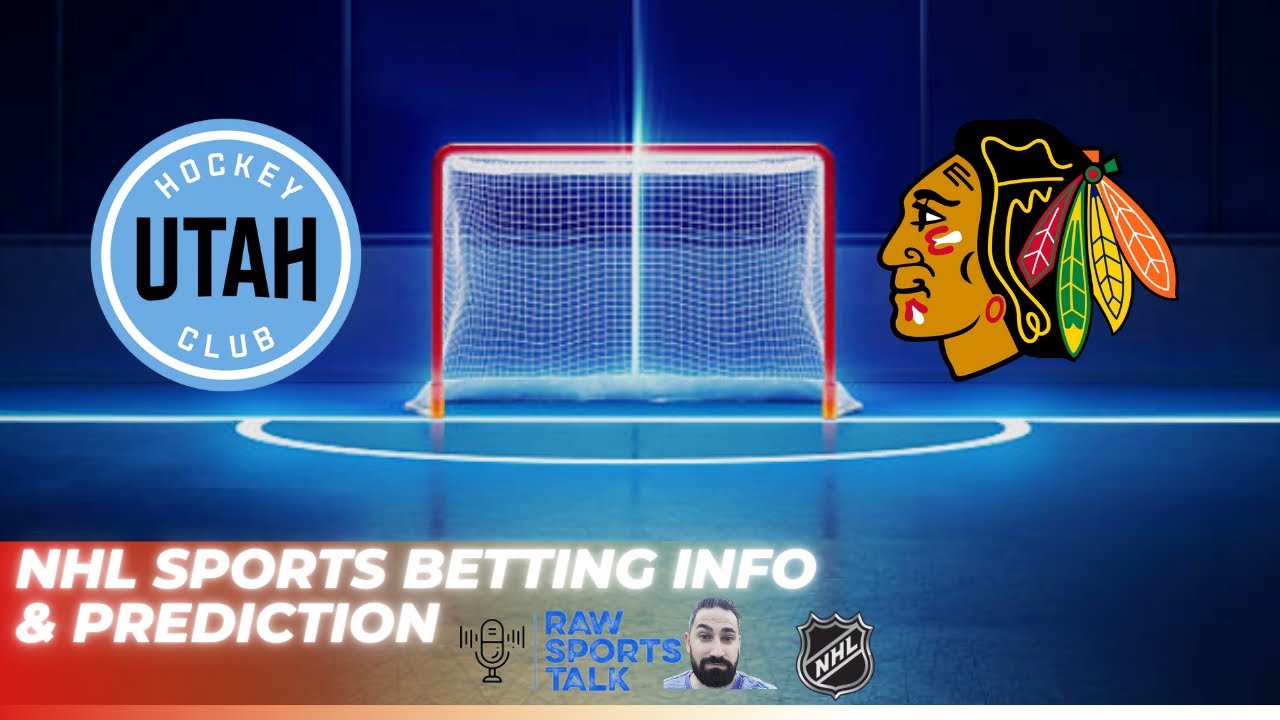 Utah Hockey Club VS Chicago Blackhawks: NHL Betting Info For 10/8/24 ...