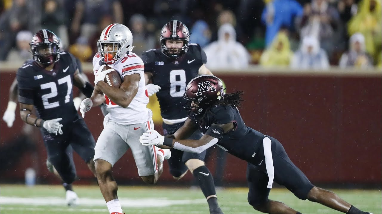 Ohio State @ Minnesota 2021 Full CFB game in 30 minutes - YouTube