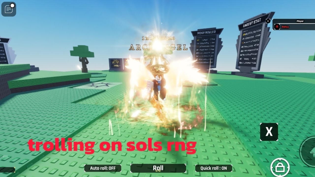 trolling with arch in sols rng - YouTube