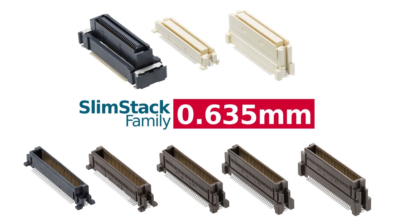 Molex - Product Spotlight - SlimStack 0.635mm Floating Board-to-Board ...