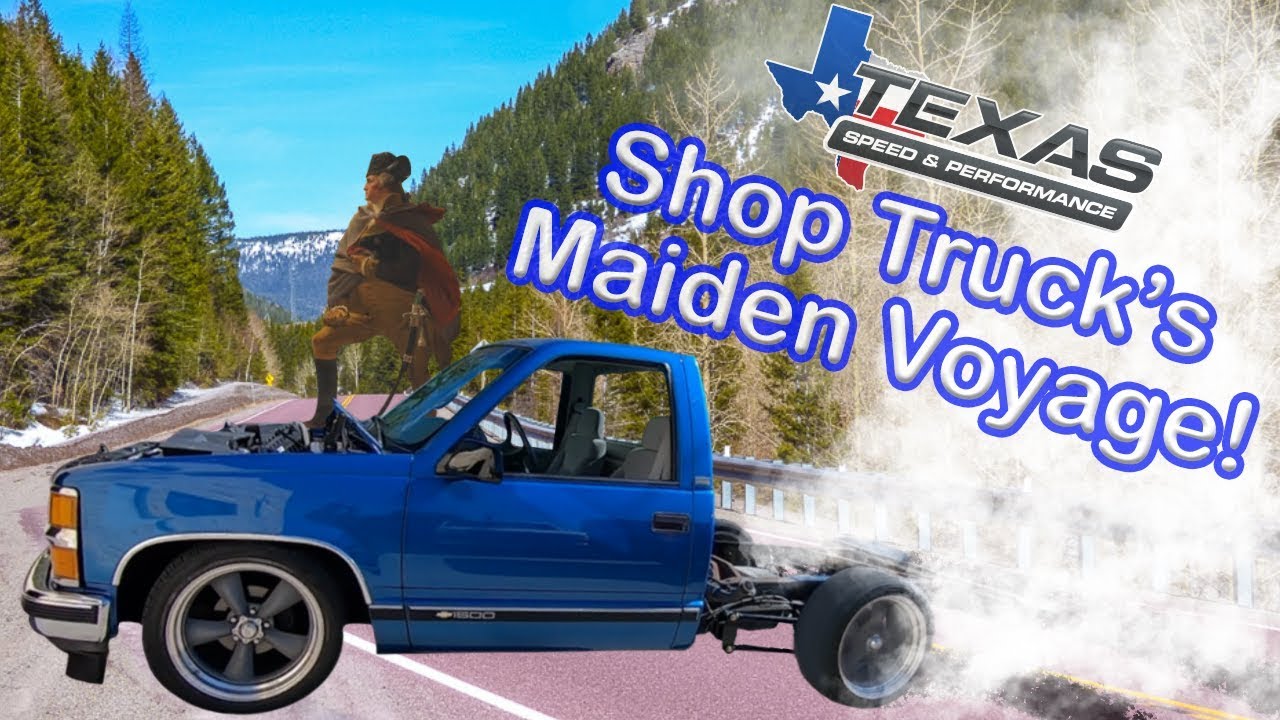 Texas Speed Shop Truck First Drive With Gen 5 Swap! (Insert Bald Eagle ...