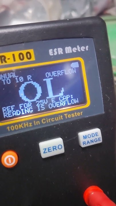 MESR-100, ESR meter - YouTube