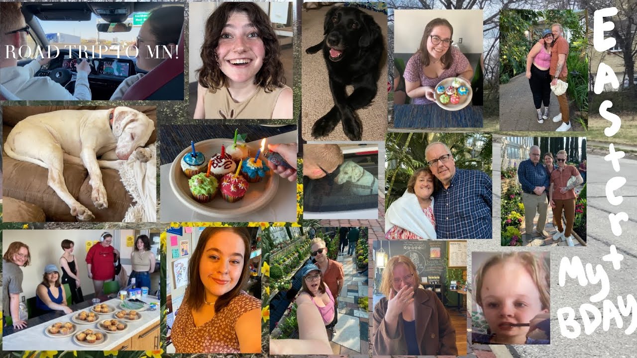turning 19! and going home for easter! - YouTube