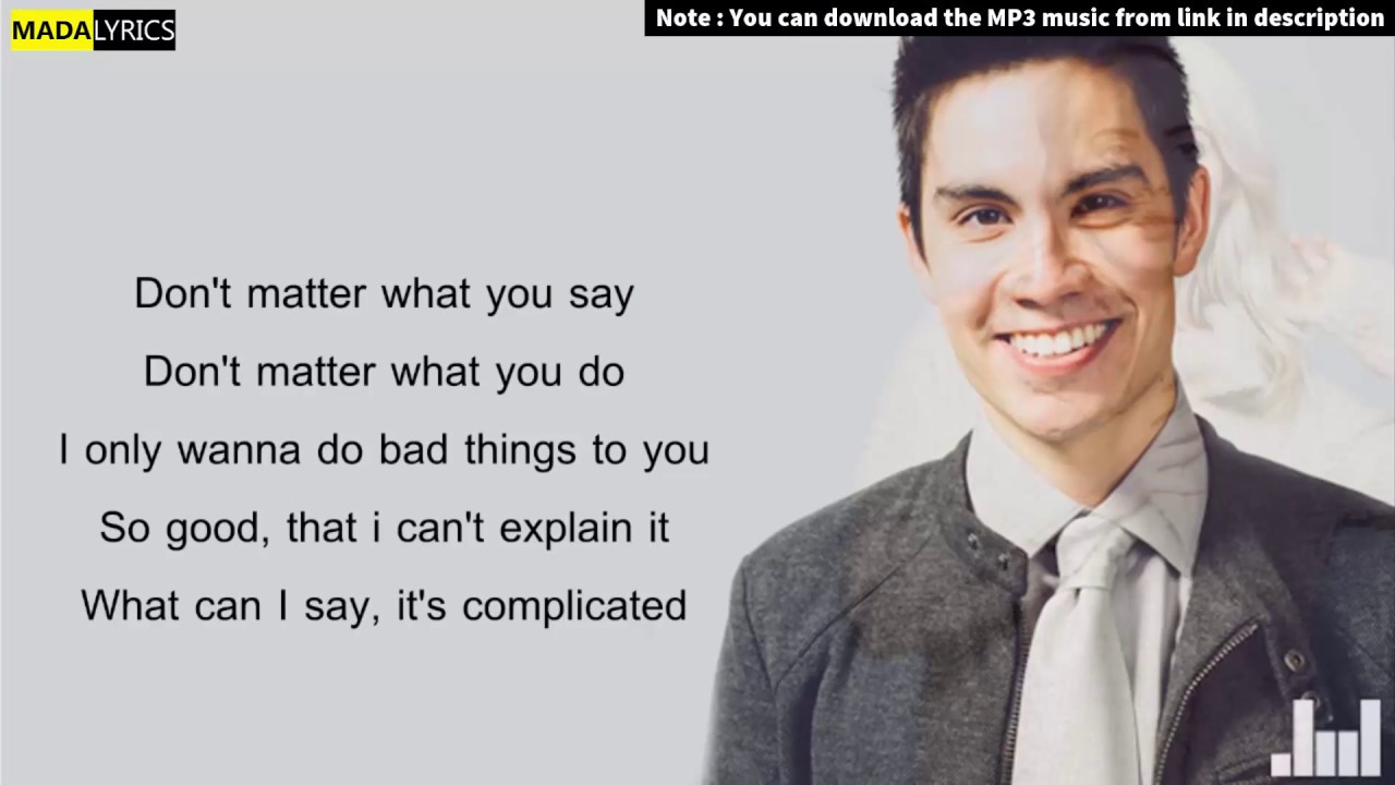 Bad Things - Sam Tsui & Madilyn Bailey ♪♫ (Lyrics) - YouTube