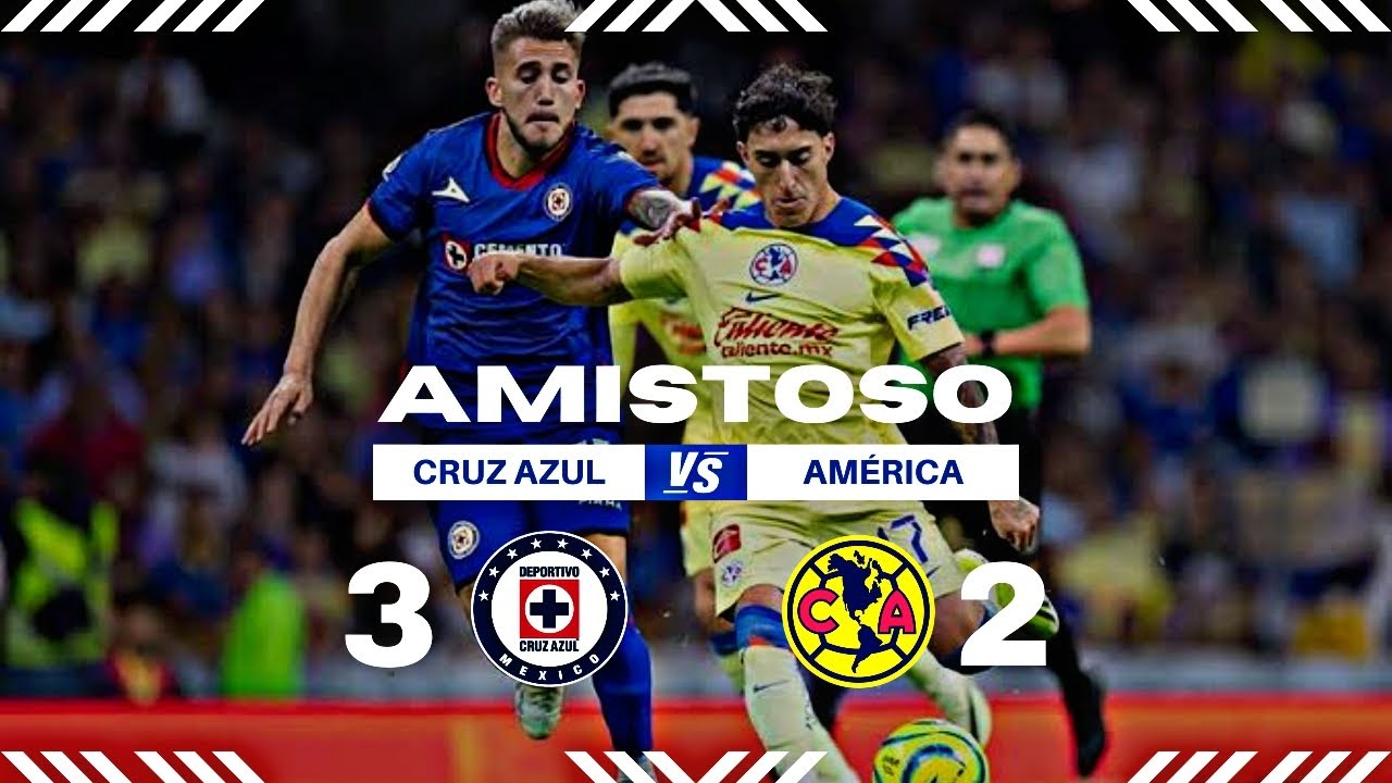 Victoria Electrizante: Resumen del Amistoso Cruz Azul vs. América en ...