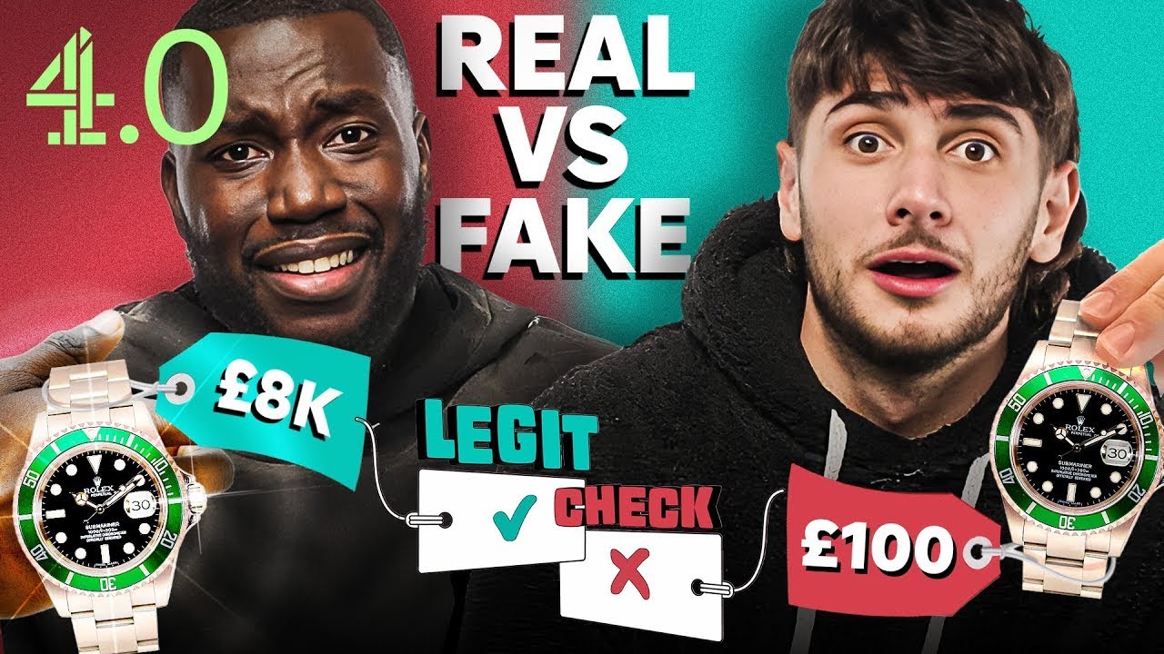 Guess The Real vs Fake LUXURY WATCH | Legit Check | @channel4.0 - YouTube