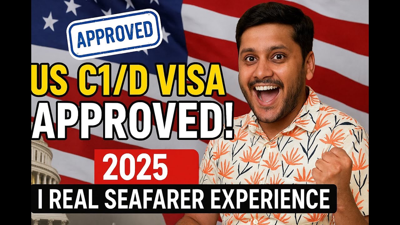 U.S. Visa C1D 2025 Experience | Full Biometric & Interview Process for ...