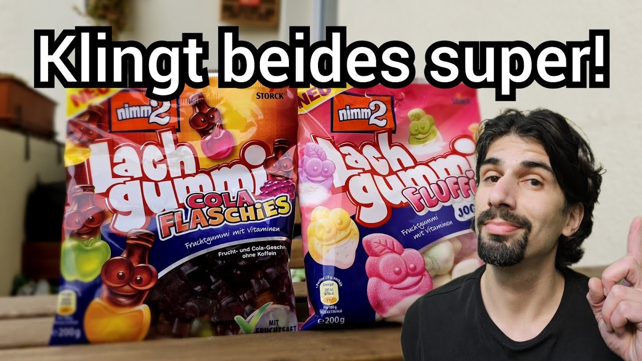 Nimm2 Lachgummi Joghurt Fluffies und Cola Flaschies - YouTube