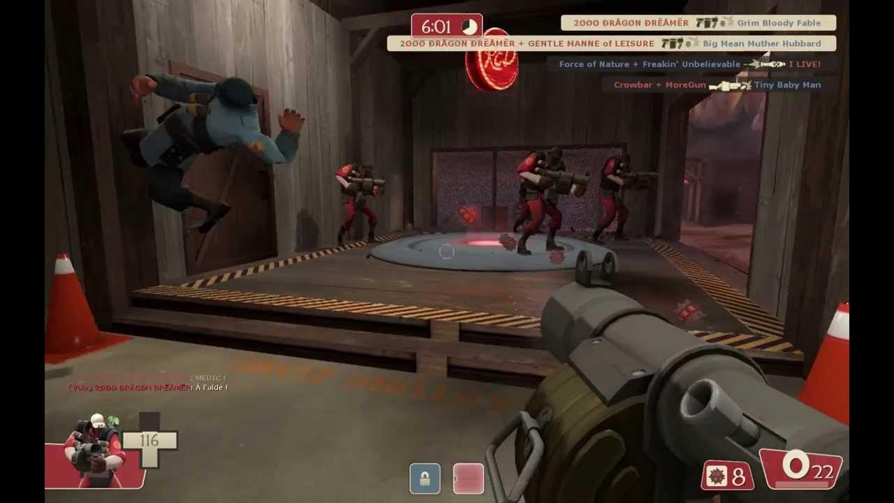 TF2 bot battle 11 : Soldier VS Demo - YouTube