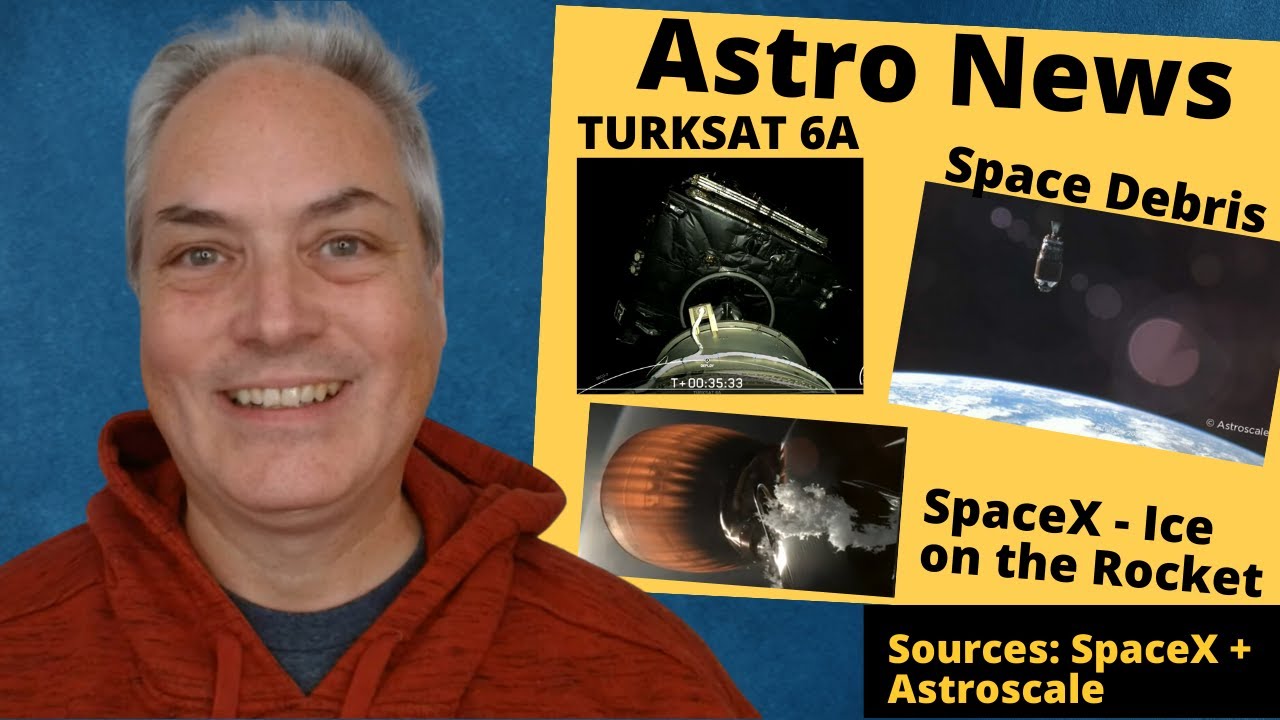 Astro News - Space X with Turksat 6A and Starlink Issues - Project ADRAS-J - Ariane 6 Launch ...