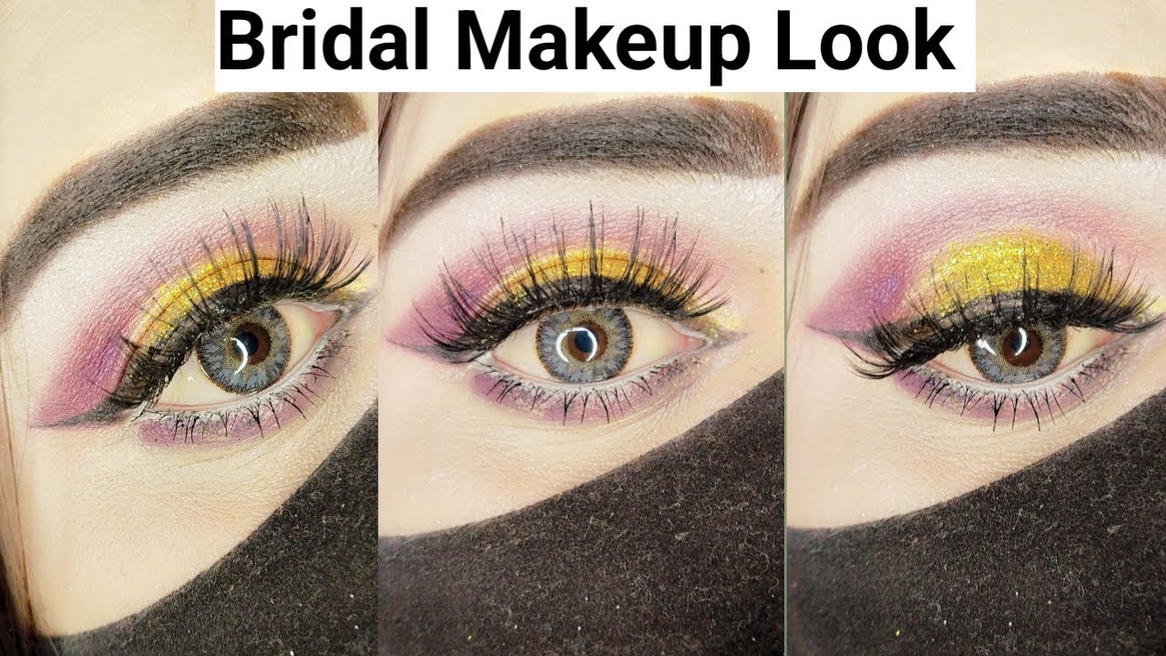 Bridal Makeup Look| step by step Bridal Makeup Tutorial| Makeup for ...
