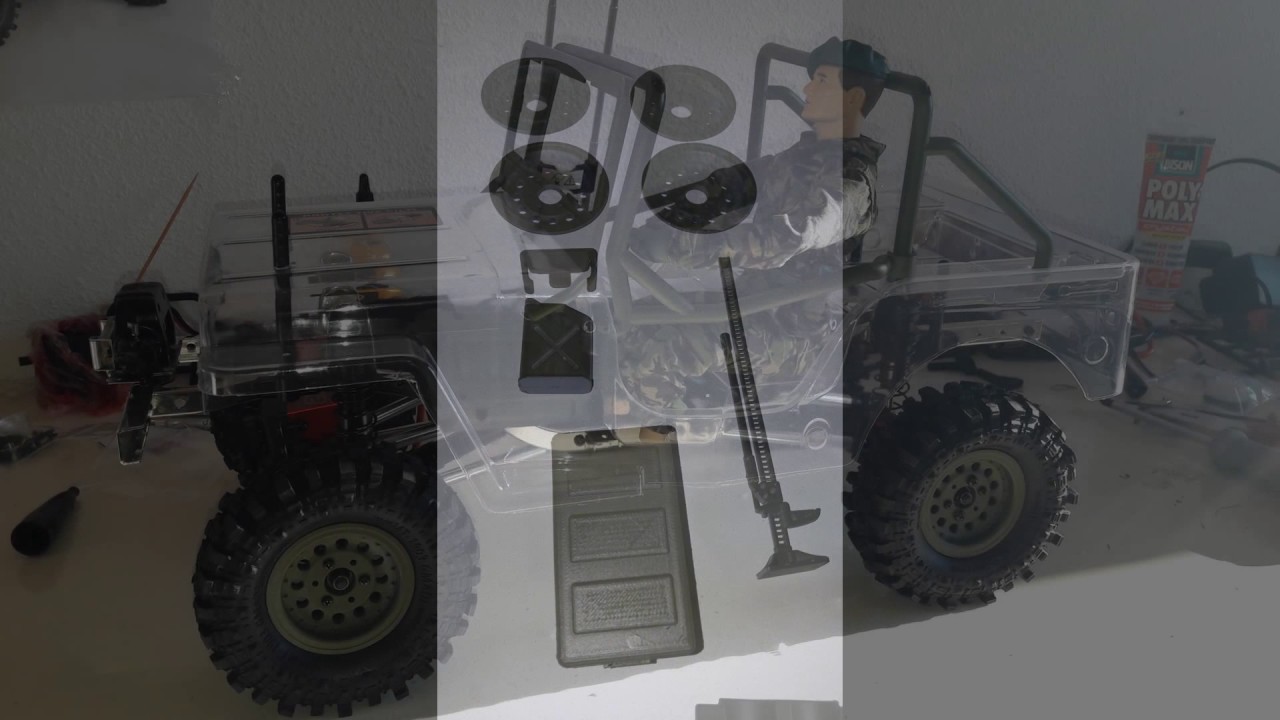 Gmade Sawback 4LS Willy`s Jeep (Build) - YouTube