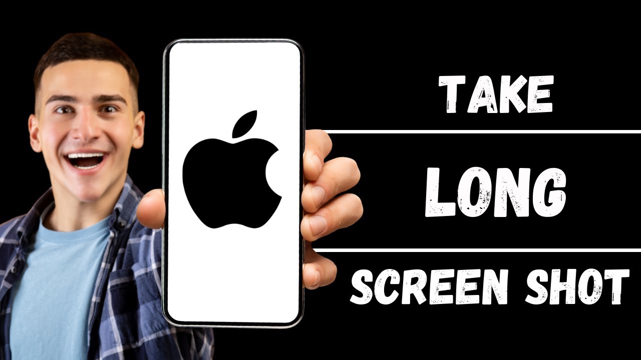 How To Take Long Screen Shot On iPhone (EASY) - YouTube