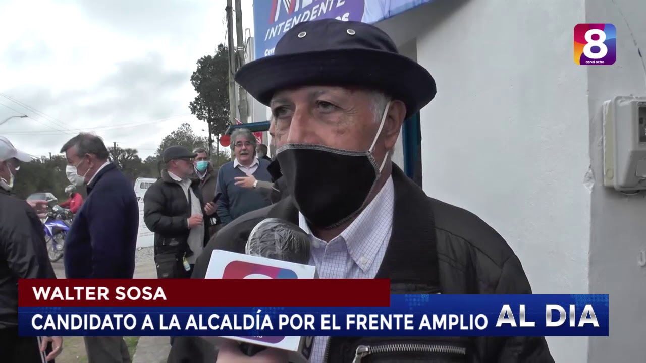 Candidato a Alcalde FA: Walter Sosa - YouTube