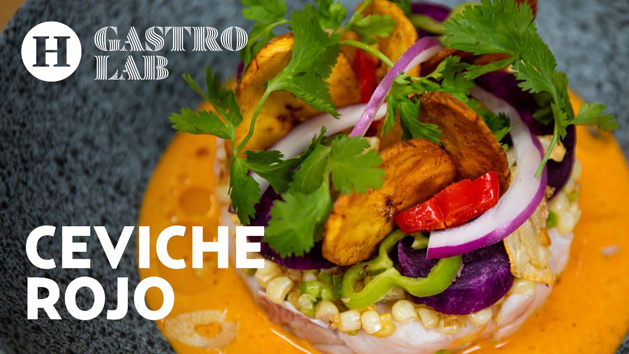 RECETA de CEVICHE ROJO | Recetas paso a paso - YouTube