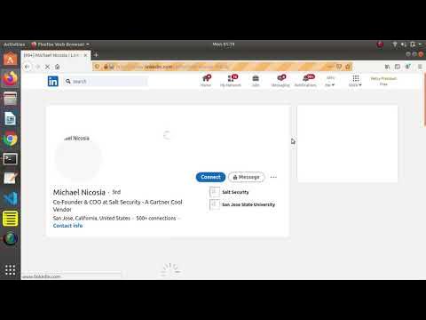linkedIn Python selenium scraper - YouTube