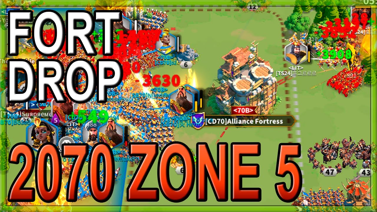 FORT DROP ATTEMPT & LvD action? - Rise of Kingdoms - YouTube