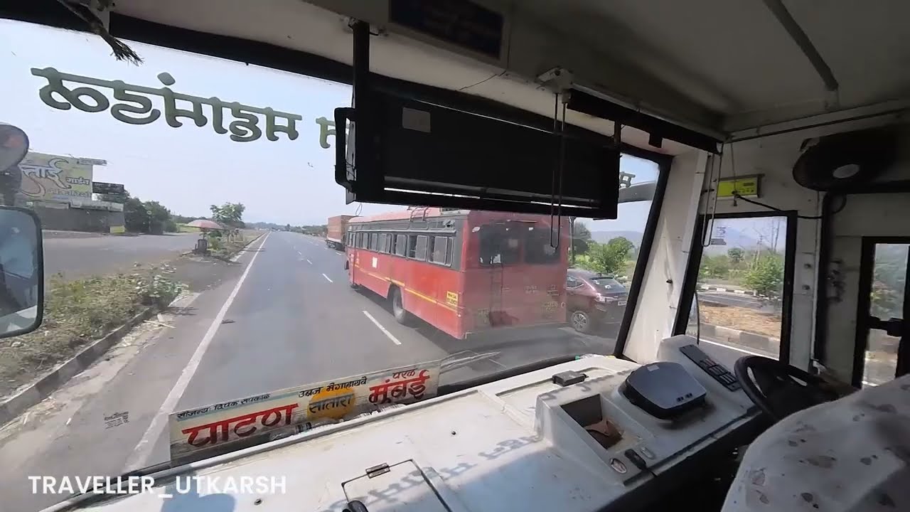 Pune to Satara: A Scenic MSRTC Bus Journey Through the Western Ghats ...